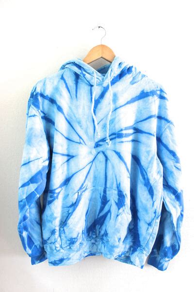 Sky Blue Tie Dye Hoodie Era Of Artists