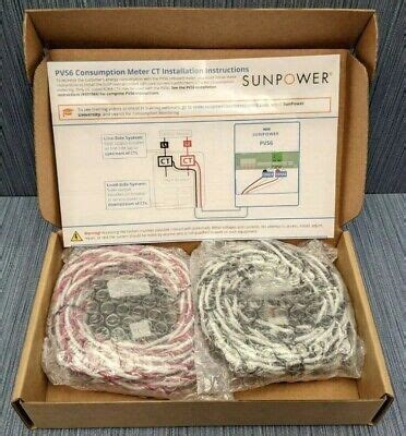 New Sunpower PVS6 Consumption Meter Kit CT 532173 UL Listed Xoba EBay