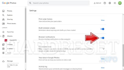 How To Disable Desktop Google Photos Notifications HardReset Info