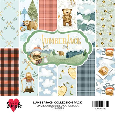 Lumberjack Keep It Simple Paper Crafts