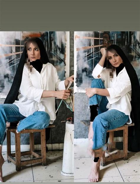 تیپ و ژست متفاوت عجیب سمیرا حسینی جنجال به پا کرد