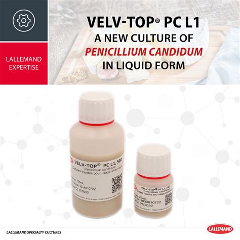 Launch of our very first Penicillium candidum in liquid form ...