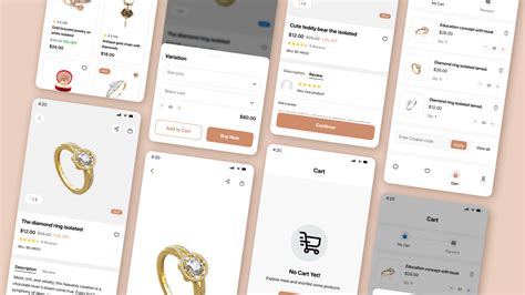 Jewelluxe E Commerce Ui Template Jewellery Shopping App In Flutter
