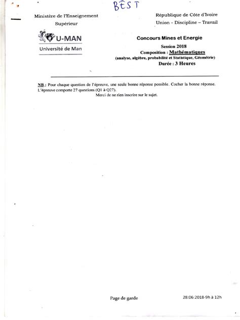 EXA 1 | PDF