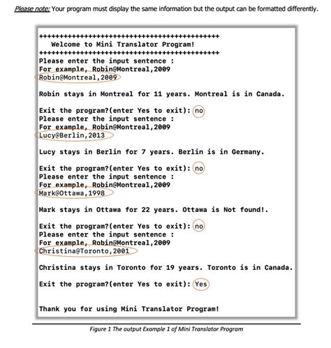 Solved Question 1 Mini Translator Program 6 Pts In This