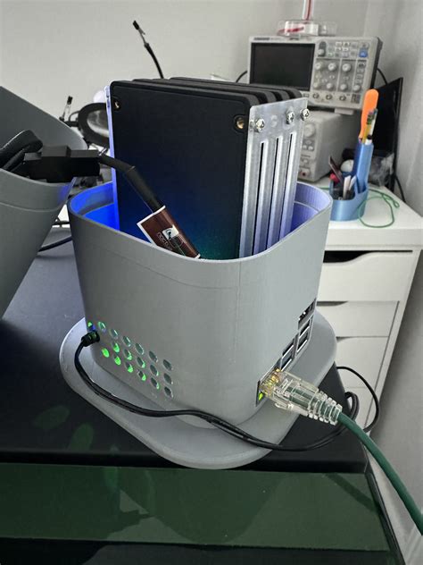 🎩 Pi 5 Nas Tower For Radxa Sata Hat With Optional Noctua Fan・free Stl File For 3d Printing・cults