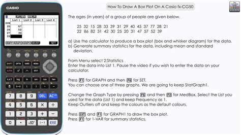 Graphing Calculator For Box And Whisker Plot At Alex Cruz Blog
