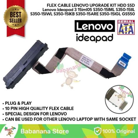 Jual LENOVO PIN IDEAPAD SLIM FLEXIBLE HDD SSD KABEL SATA FLEX CABLE Jakarta Utara