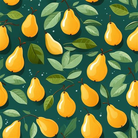 Premium Photo Stylish Mongo Fruit Inspired Seamless Pattern Designs