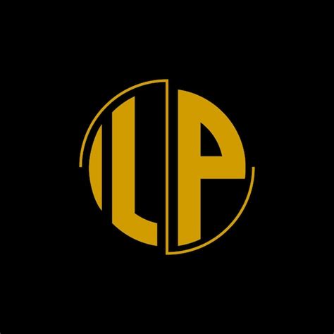 Premium Vector Letter Circle Logo Design LP