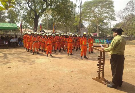 နွားထိုးကြီးမြို့နယ် မီးသတ်ဦးစီးဌာနမှ မြေငလျင်ဘေးဆိုင်ရာ ဇာတ်တိုက်လေ့က