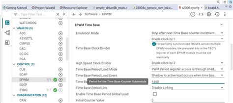 Launchxl F280049c Sysconfig Pwm C2000 Microcontrollers Forum