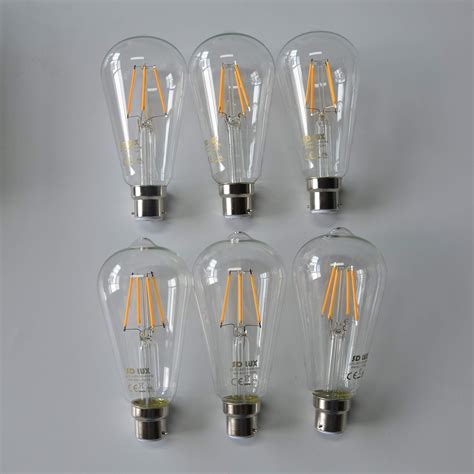 Sd Lux E27 Led Bulbs Vintage Filament Light Bulbs St64 Es Led Light No