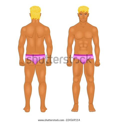 Man Naked Behind Over Royalty Free Licensable Stock Illustrations Drawings Shutterstock