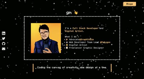 new open source next js portfolio template ayush mangal posted on the
