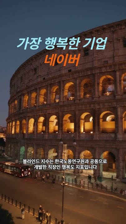 직장인이 선정한 가장 행복한 기업 네이버 Youtube