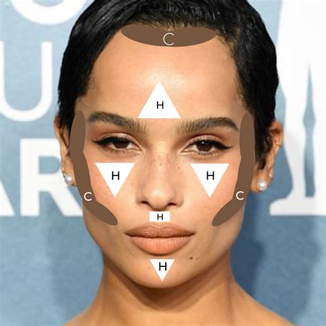 Diamond Shaped Face Contouring