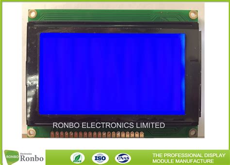 X Graphic LCD Module COB Stn Blue Negative LCD Screen With Interface China LCD