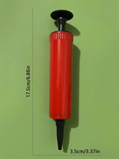 Mini Plastic Hand Balloon Pump Randomly Color For Foil And Latex