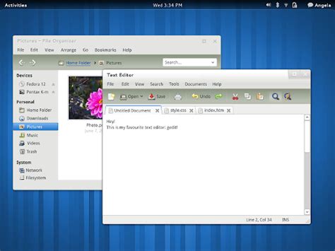 new gnome shell mockups look like unity nautilus elementary ~ web upd8