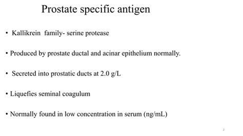 Prostate Specific Antigen Pptx