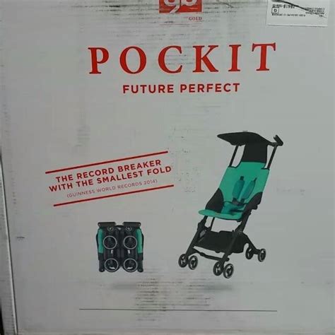 No Assembly Required The Smallest Folding Stroller By Gb Pockit