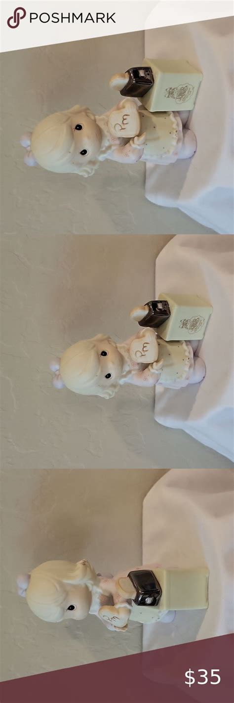 Precious Moments A Special Toast Porcelain Figurine 1997 Porcelain Figurines Precious
