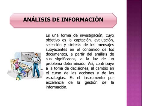 Analisis De Informacion Y Diferencia Entre Analisis Documental Y De