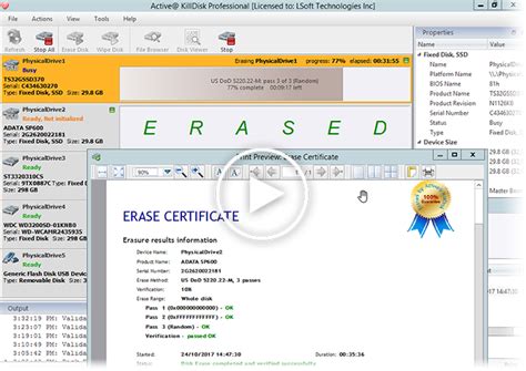 Killdisk Disk Eraser Wiper And Sanitizer Erase Hddssdusbnvme Securely