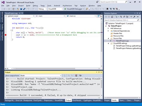 Extending Visualgdb To Support Custom Target Transports Visualgdb