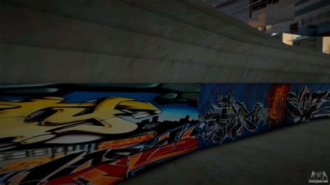 Wild Walls V2 Graffiti Environment For Gta San Andreas