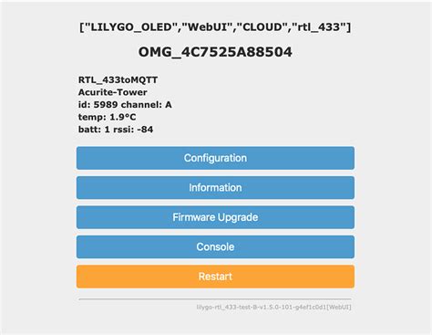Webui Proof On Concept For Esp32 Modules Announcements Theengs And