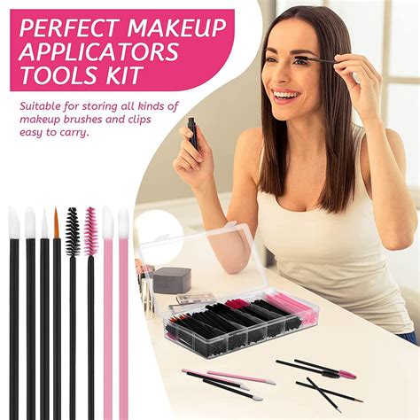263 Piece Makeup Applicators Tools Kit With Disposable Eyeliner Brushes