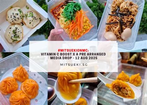 Mitsuekionmc Vitamin C Boost X A Pre Arranged Media Drop 12 Aug