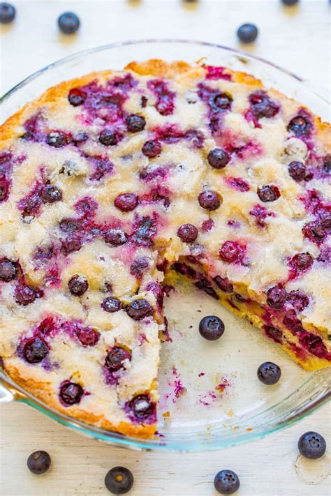 Blueberry Baked Pancakes Recipe Averie Cooks