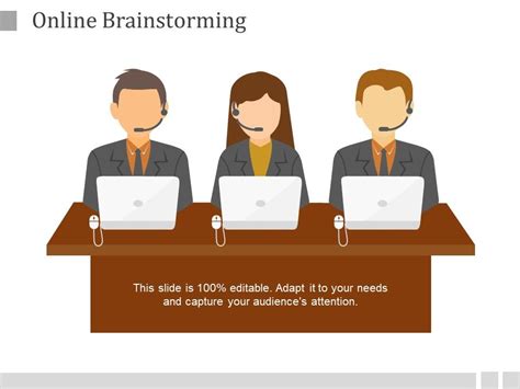 Online Brainstorming Ppt Powerpoint Presentation Inspiration