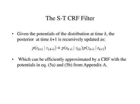 ppt a dynamic conditional random field model for object segmentation in image sequences