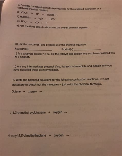 Solved Mical Reactions Thermodynamics Kinetics And Chegg Com