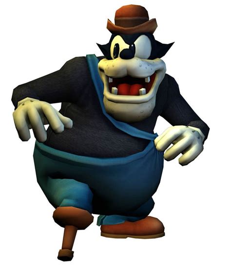 Pete Characters And Art Epic Mickey Epic Mickey Peg Leg Petes Pete