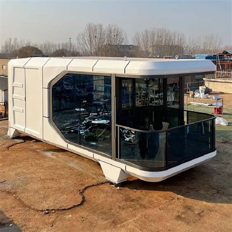 E7 Space Capsule House Steel Structure Modular House Prefab Houses
