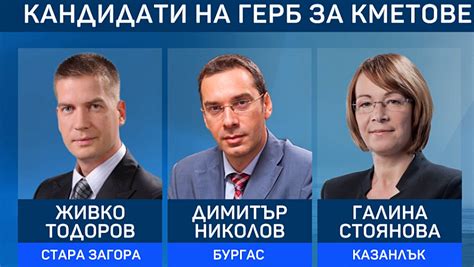 ГЕРБ залага на изпитани стари кметове на изборите
