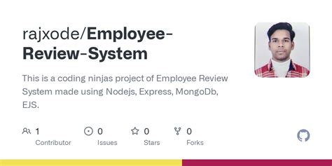 Github Rajxodeemployee Review System This Is A Coding Ninjas Project Of Employee Review