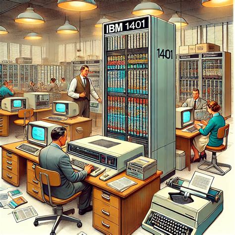 Ibm 1401 역사적 컴퓨터의 시작점 하우딕