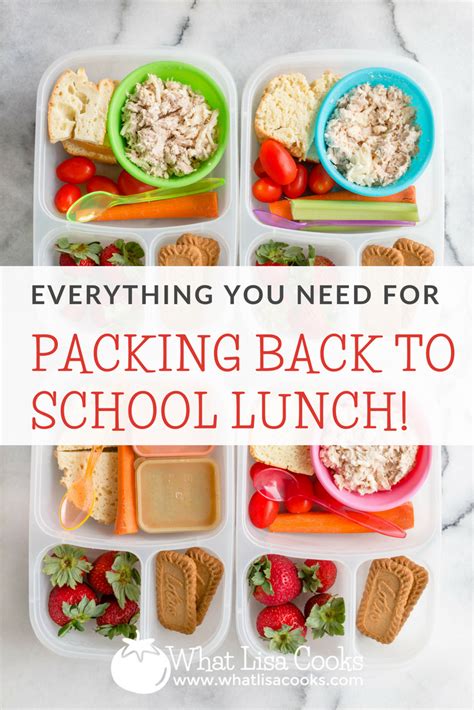 Everything You Need For School Lunch Packing — What Lisa Cooks