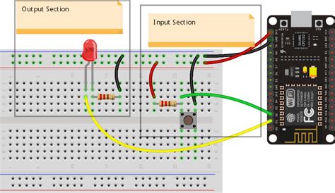 Digital Inputs And Digital Outputs On The Nodemcu Esp8266 Electronics