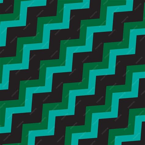 Premium Vector Regular Colorful Zigzag Chevron Pattern Seamless Zig