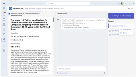 Designing A Document Analyzer Ai App As A Microsoft Teams App Darce
