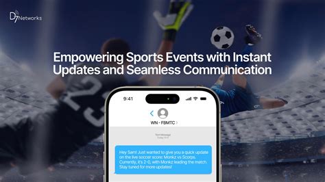 Sms Marketing For Sporting Events D7 Networks