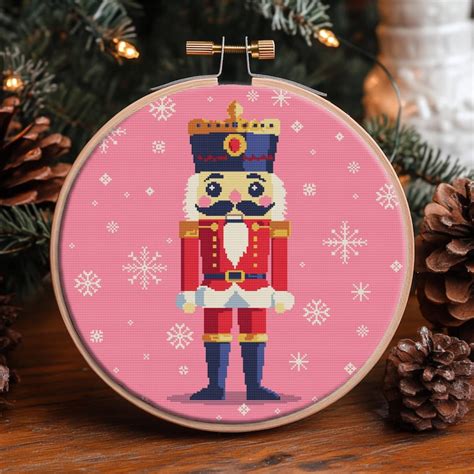 Nutcracker Cross Stitch Etsy