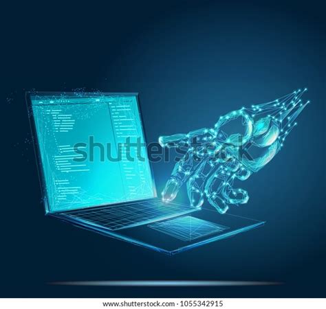 246 Robot Typing Keyboard Stock Vectors And Vector Art Shutterstock